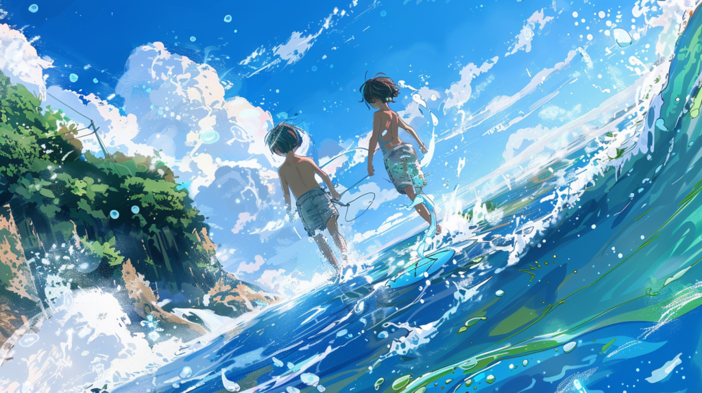 MizuGumo（水蜘蛛） – 水蜘蛛は特殊な忍具（ギア）を装備して水上を滑るように歩くことができる日本伝統の忍術（アクティビティ）です。